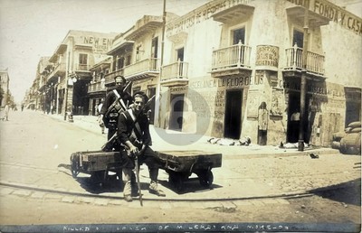 Soldiers & Casualties Mexican Revolution Vera Cruz 1914 RPPC Postcard COPY | eBay
