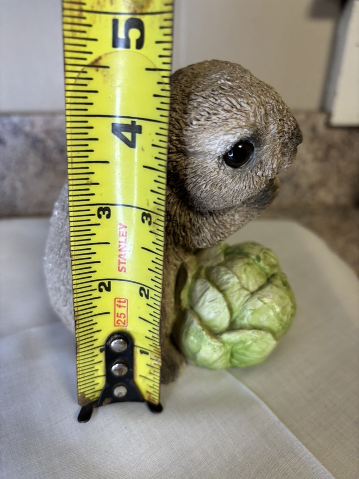 VINTAGE STONE CRITTERS SUPER CUTE BUNNY RABBIT MARBLE EYES | eBay