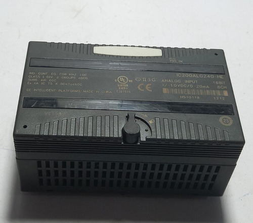 GE IC200ALG240-HE Analog Input Module 10VDC/0-20mA/IC200ALG240HE | eBay