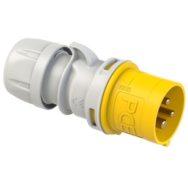 PCE Twist-lock 16a 110v 1ph Male Ceeform Plug Ip44 Rated for sale ...
