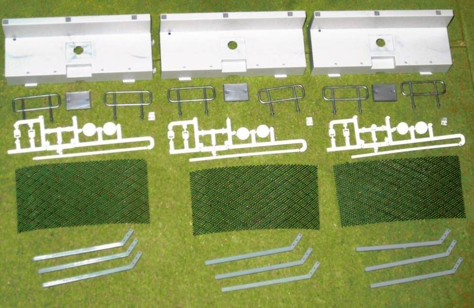 Slot Track Scenics 3 Pit Walls 1:32 Decoration Car Racing Track STS PL ...