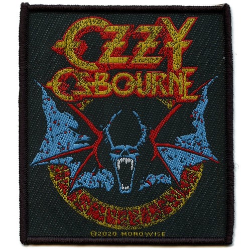 Ozzy Osbourne Bat Patch Legend Metal Band Woven Iron On | eBay