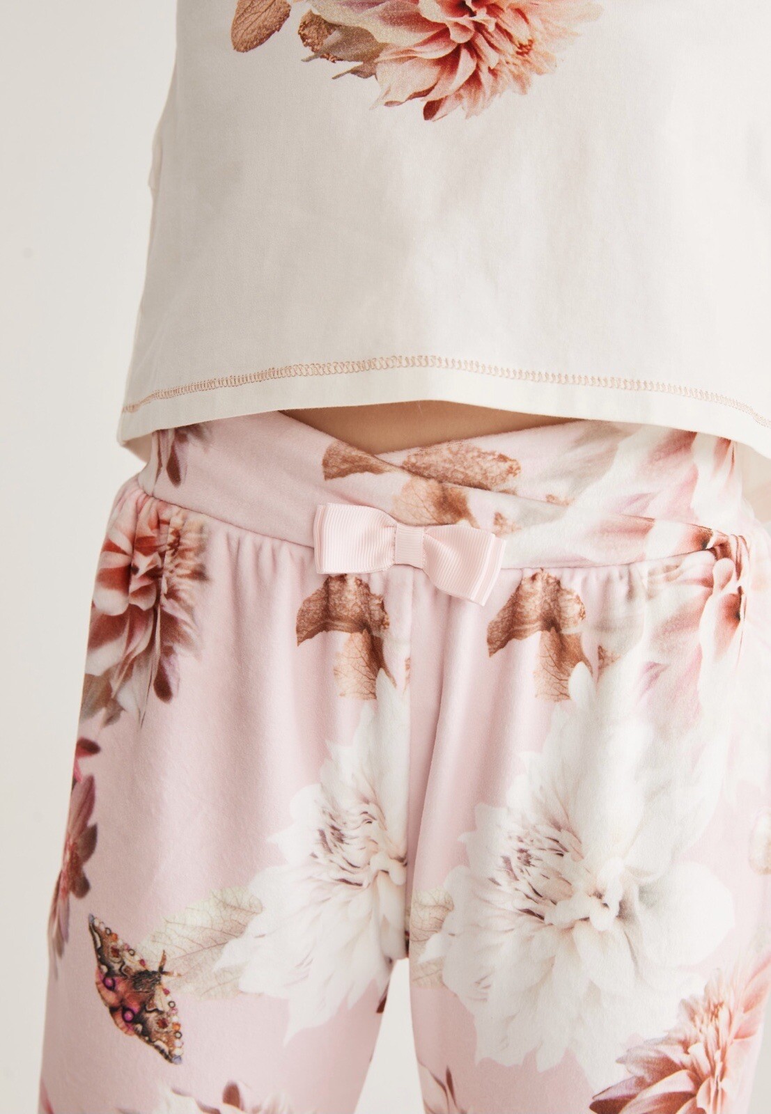 BNWT Girls Ted Baker Nightwear Pyjamas Set 2pcs Top Bottoms Set Cozy ...