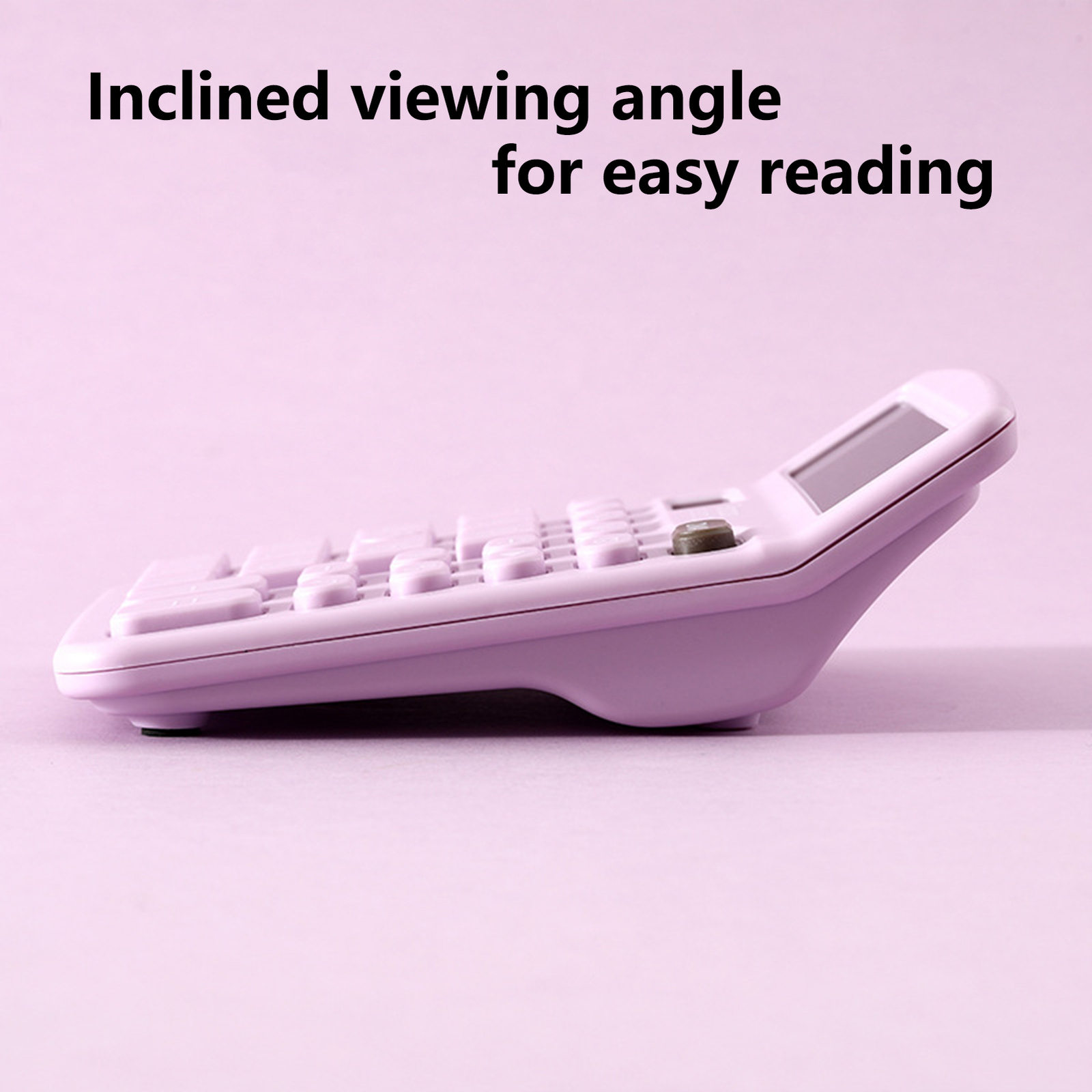 Desktop Calculator Anti-slip Base Calculation Dual Power Handheld ...