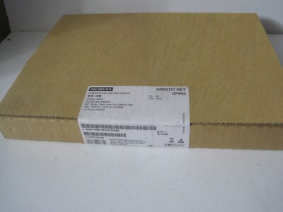 SIEMENS Simatic S7-400 CP443-1 Kommunikation Prozessor 6GK7 443-1EX00 ...