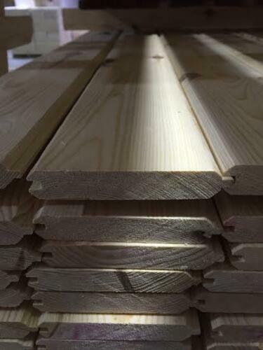 TIMBER V GROOVE T+G SHED CLADDING 110x20 2.4M LENGTHS! INCLUDES ...