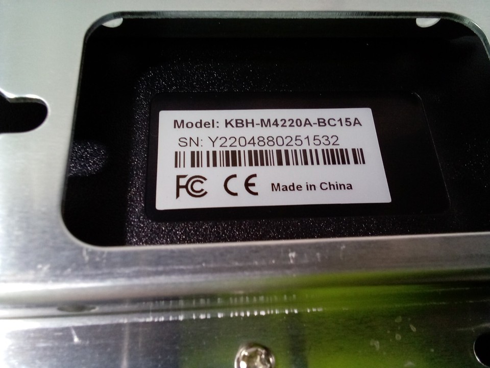 TG3 10 Key Bump Bar POS Fast Food Restaurant KBA-M4220A-BC15A - No Cord ...