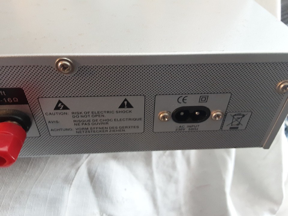 Tangent AMP-100 Stereo Integrated Amplifier Hi-Fi , ONLY ONE CHANNEL ...