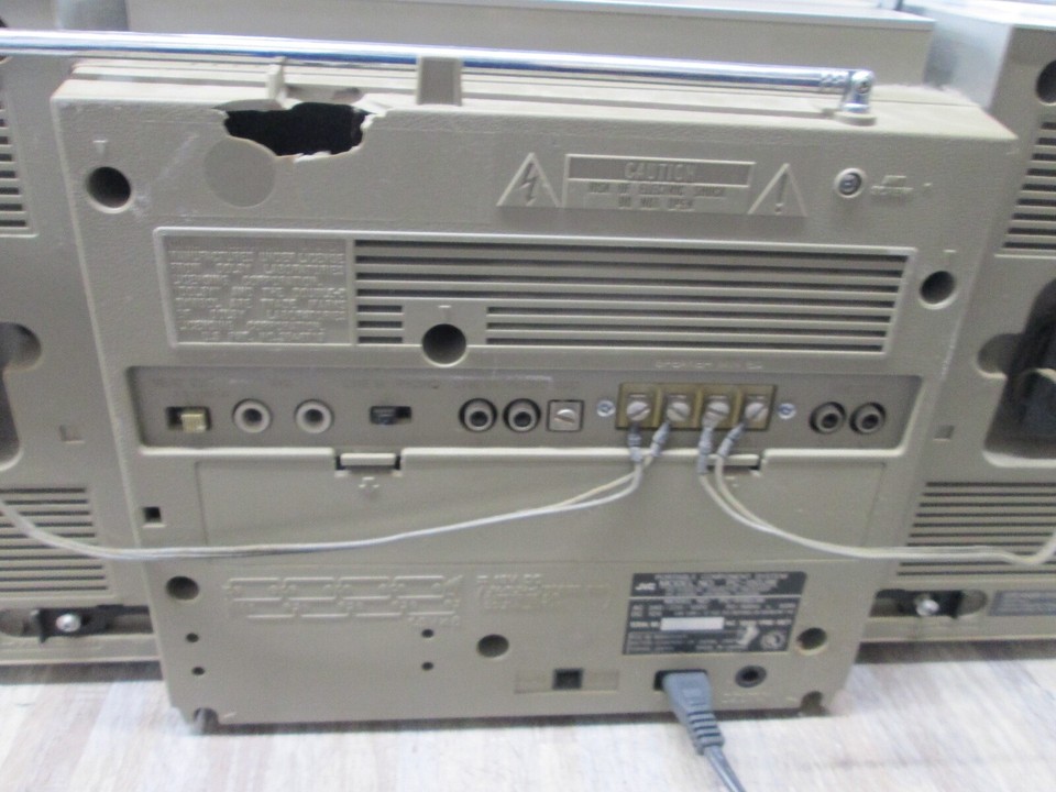 JVC PC-150JW Portable Component System tested good. | eBay