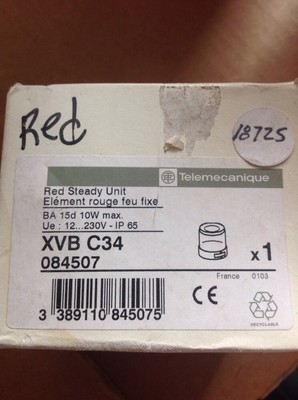 Telemecanique RED Steady Unit XVB-C34 | eBay