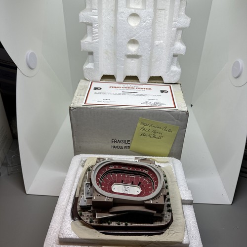 NEW! Danbury Mint Philadelphia Flyers First Union Arena NHL In Box ...