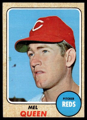 1968 Topps Mel Queen Cincinnati Reds #283 | eBay