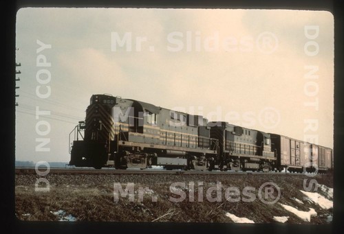 Duplicate Slide NKP Nickel Plate Road Matched Old Paint ALCO RS11 860 ...