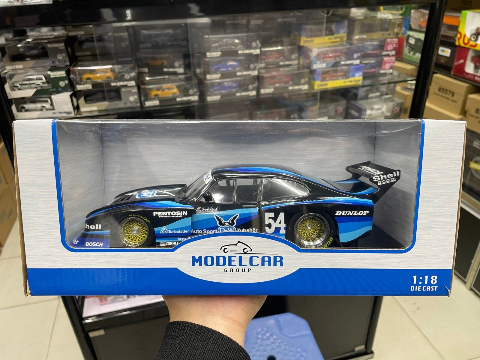 Ford Capri Turbo GR5 #54 Soldeck DRM Norisring 1980 1:18 Model Car ...