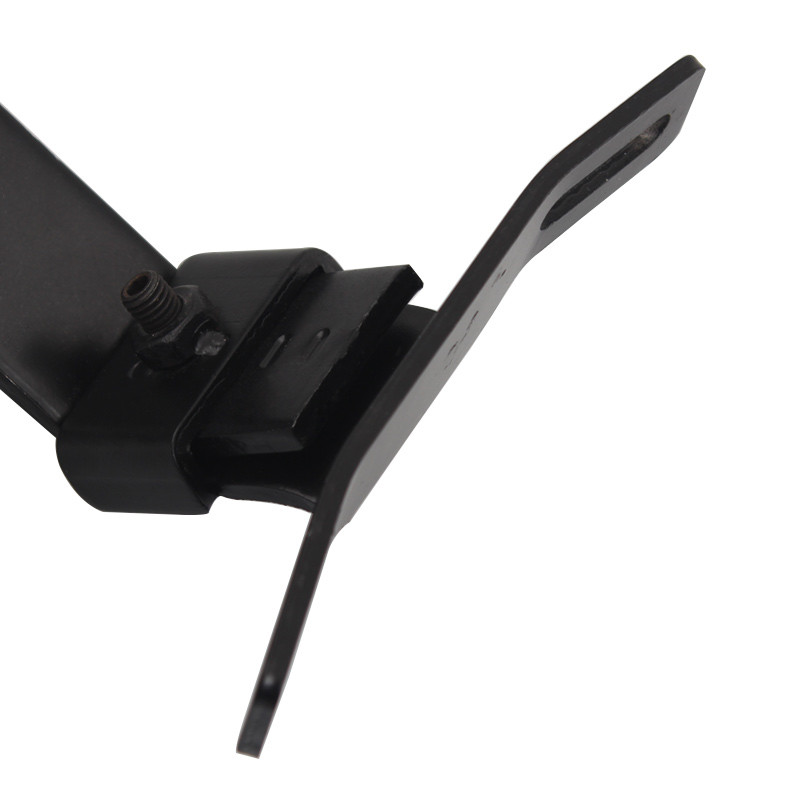 Motor Adjustable Driver Rider Backrest Pad Black For Harley Fatboy ...