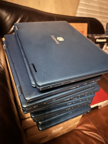 LOT of 12 NON-Working Gateway 11.6 HD 2-in-1 Convertible Laptop Blue ...