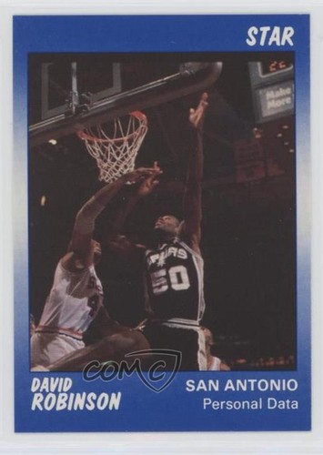 1990-91 Star David Robinson Blue David Robinson #10 HOF | eBay