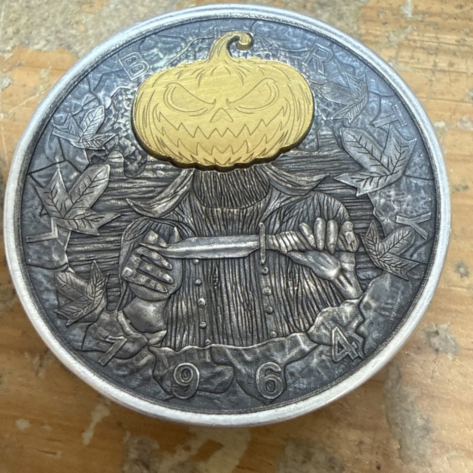 Lucky Rips Series 7 - Cursed Carver 3oz Silver & 1/10th Oz Gold #081/ ...