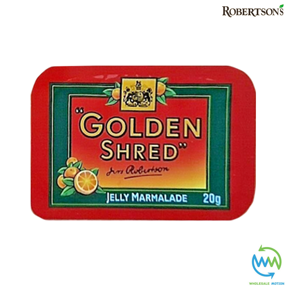 Robertsons MARMALADE Golden Shred 20g Portion POT Single Individual ...