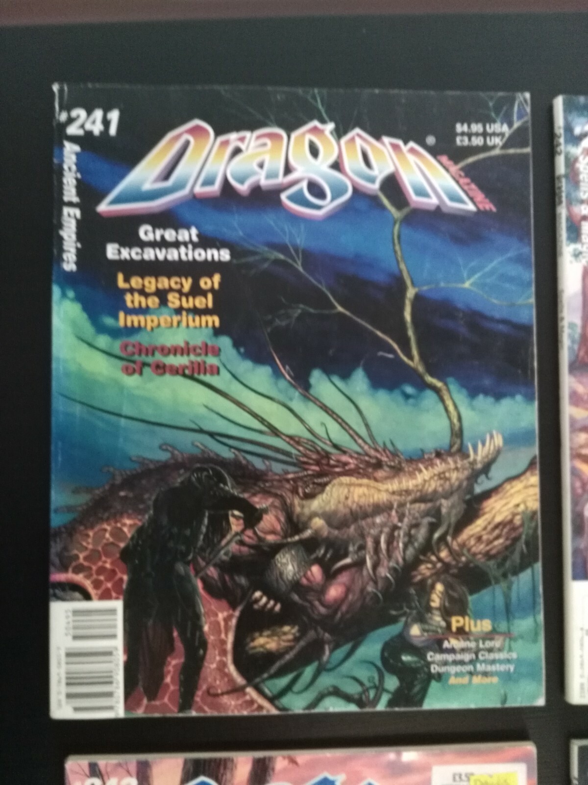 Dragon Magazine (D&D) - Issues 241, 242, 243, 244 (Nov 97 - Feb 98 ...