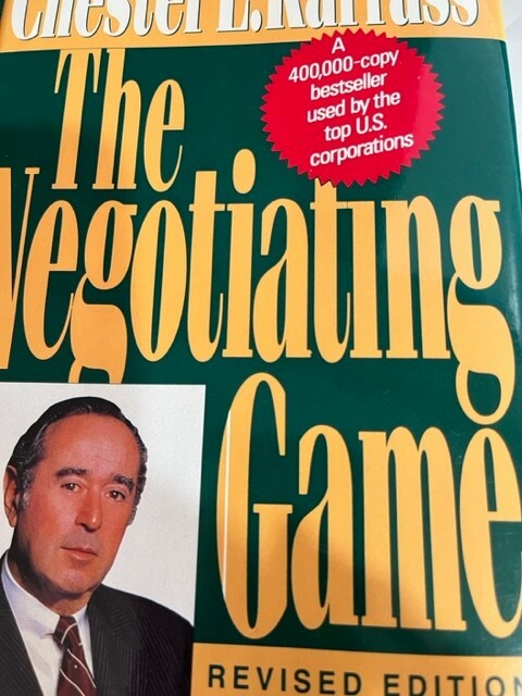 The Negotiating Game: How to Get What You Want + Workbook 9780887305689 ...