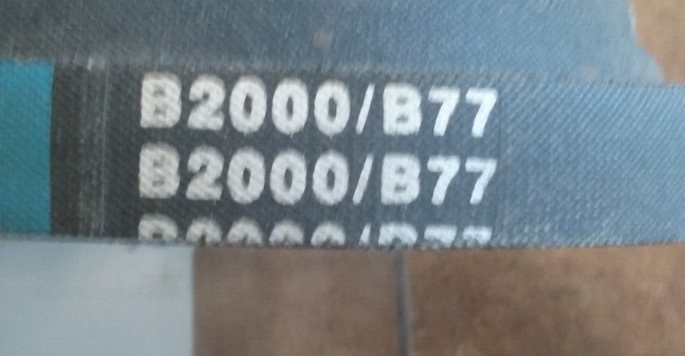 B77 - Fenner Poly-F Plus Classical Wrapped V Belt | eBay Australia