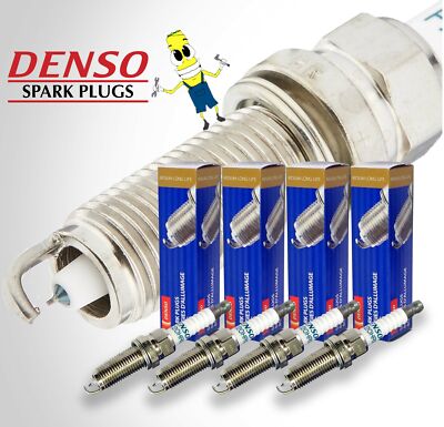 Denso (3444) SC20HR-11 Iridium Long Life Spark Plug - Set of 4 | eBay