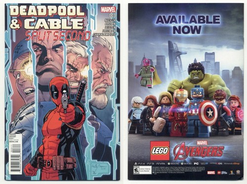 Deadpool & Cable Split Second #3 (VF/NM 9.0) 2016 Marvel Comics Nicieza Brown | eBay