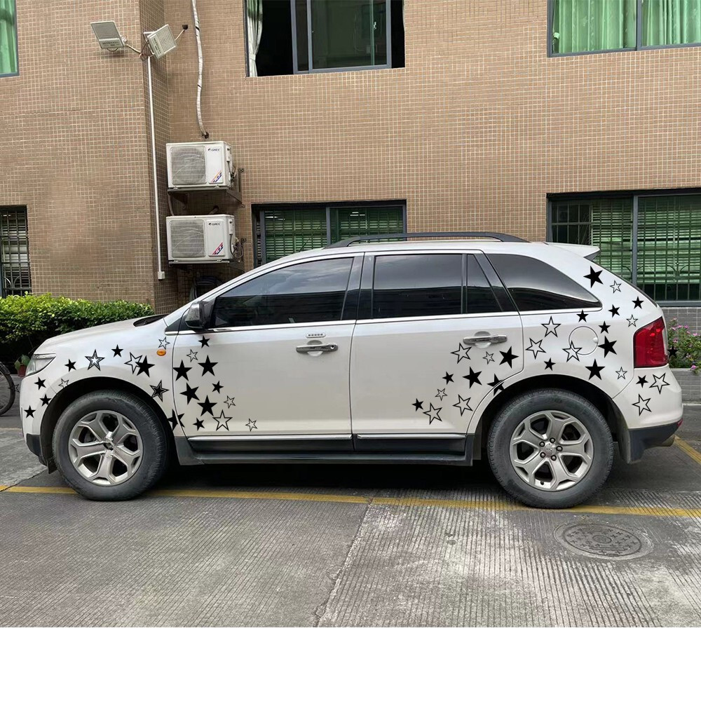 Decals Car Body Side Doors Stars Graphic Styling Stickers Trim Auto ...