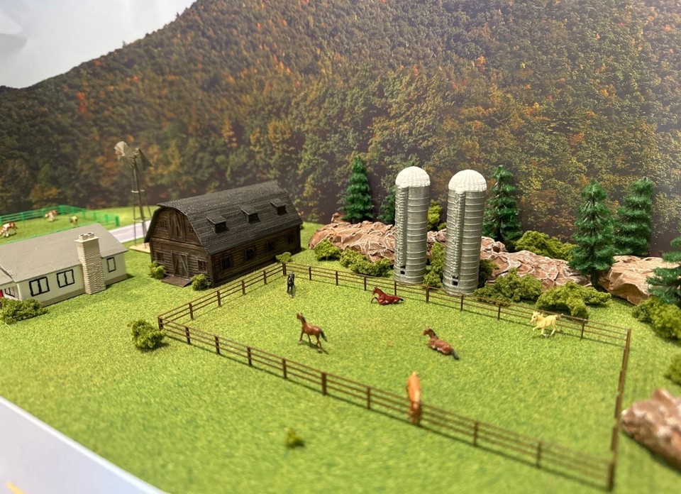 N Scale Farm/Pasture Fence Wooden | eBay