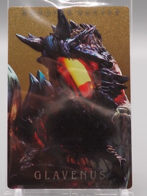 Glavenus Monster Hunter 20th Anniversary Wafer Trading Card 30 Japan ...