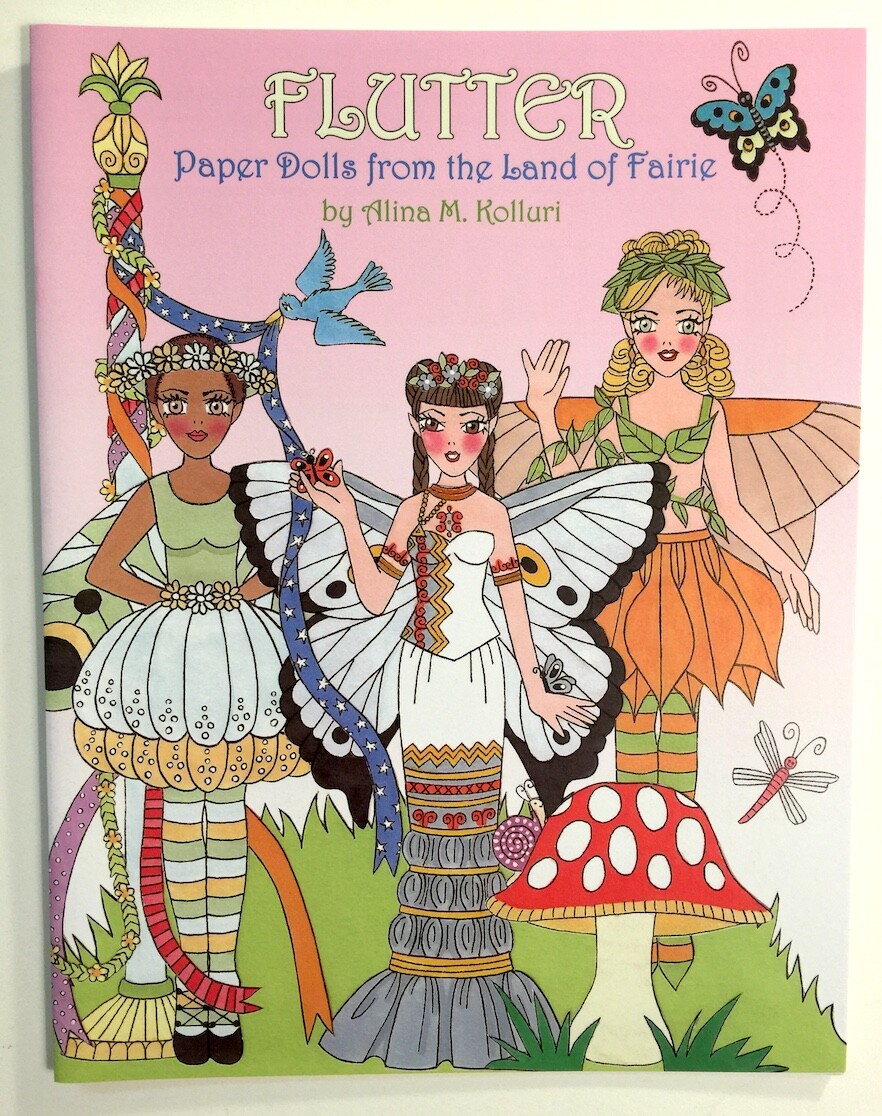 Whimsical! FLUTTER PAPER DOLLS from the Land of Faerie - by Alina ...