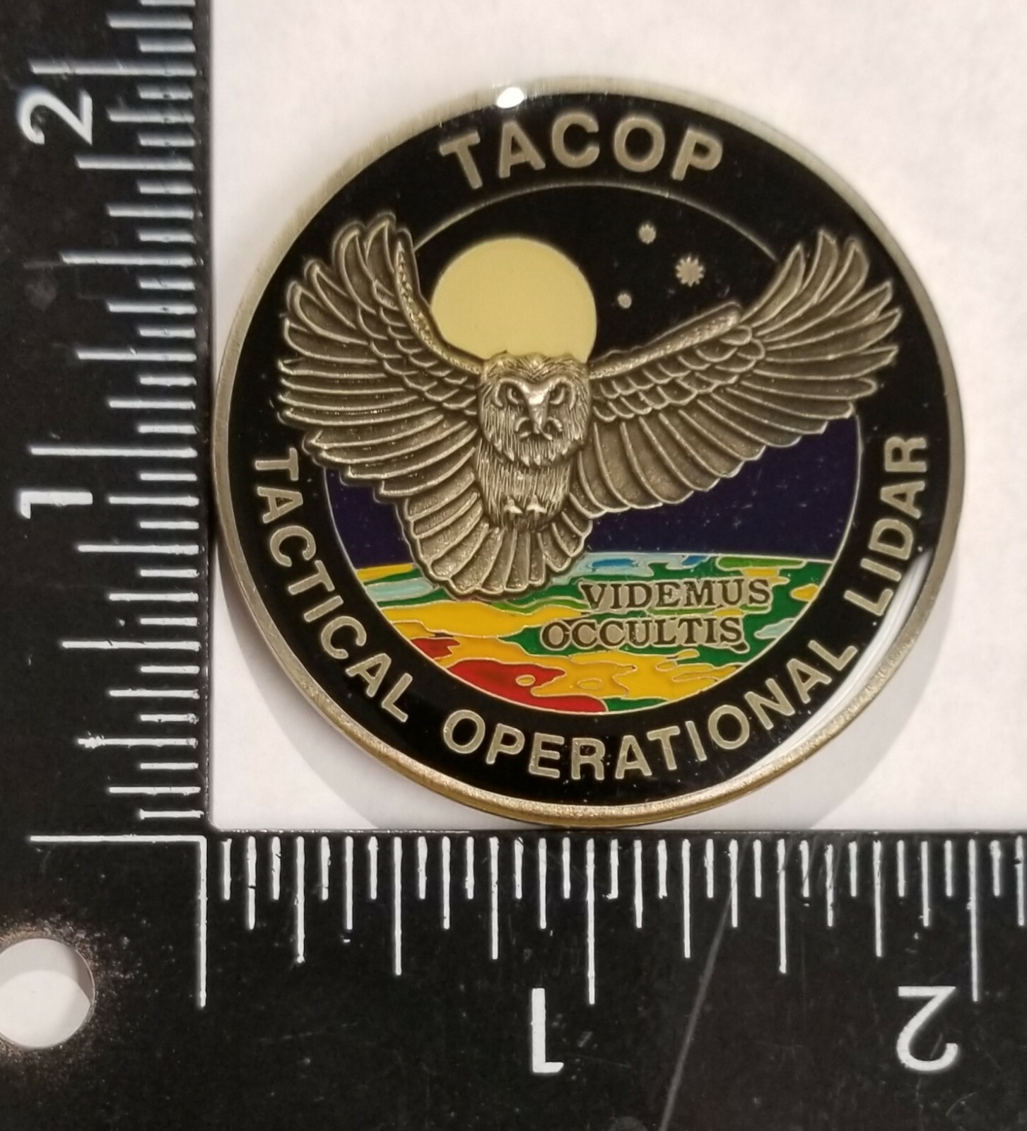 US ARMY TACOP TACTICAL OPERATIONAL LIDAR CONSTANT HAWK AFGHANISTAN Coin ...