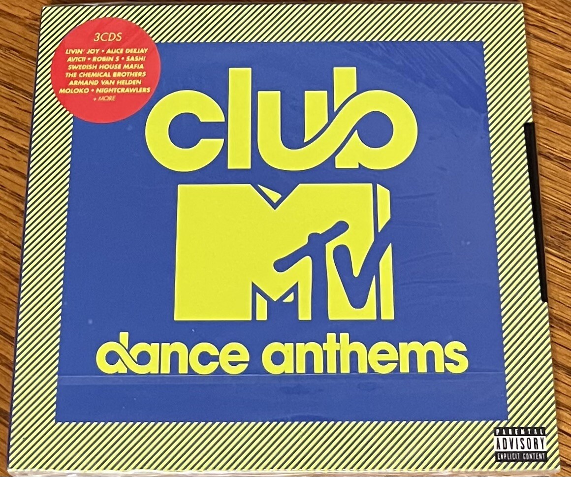 VARIOUS ARTISTS "CLUB MTV DANCE ANTHEMS" BRAND NEW ORIGINAL 2018 UK 3CD ...