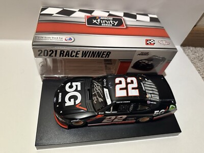 AUTOGRAPHED 2021 Race Win Austin Cindric 1/24 | eBay