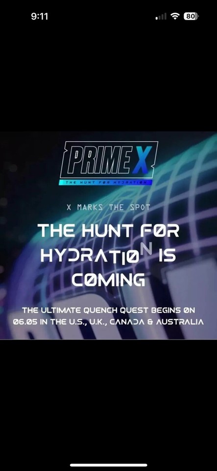 Rare Scavenger Hunt Prime Hydration X- Pink & Blue - Complete Set 2 ...