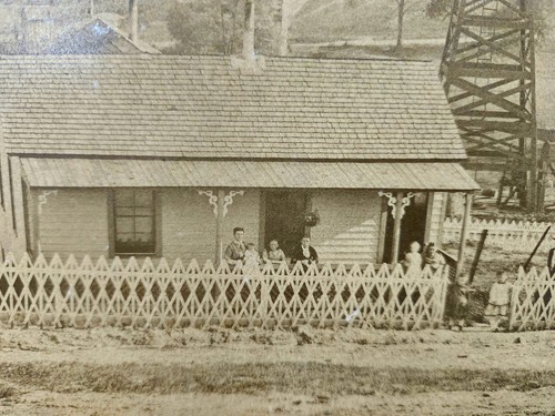 Vintage Fairview, Butler County PA Oil Rig/Derrick - J. R. Riddle ...