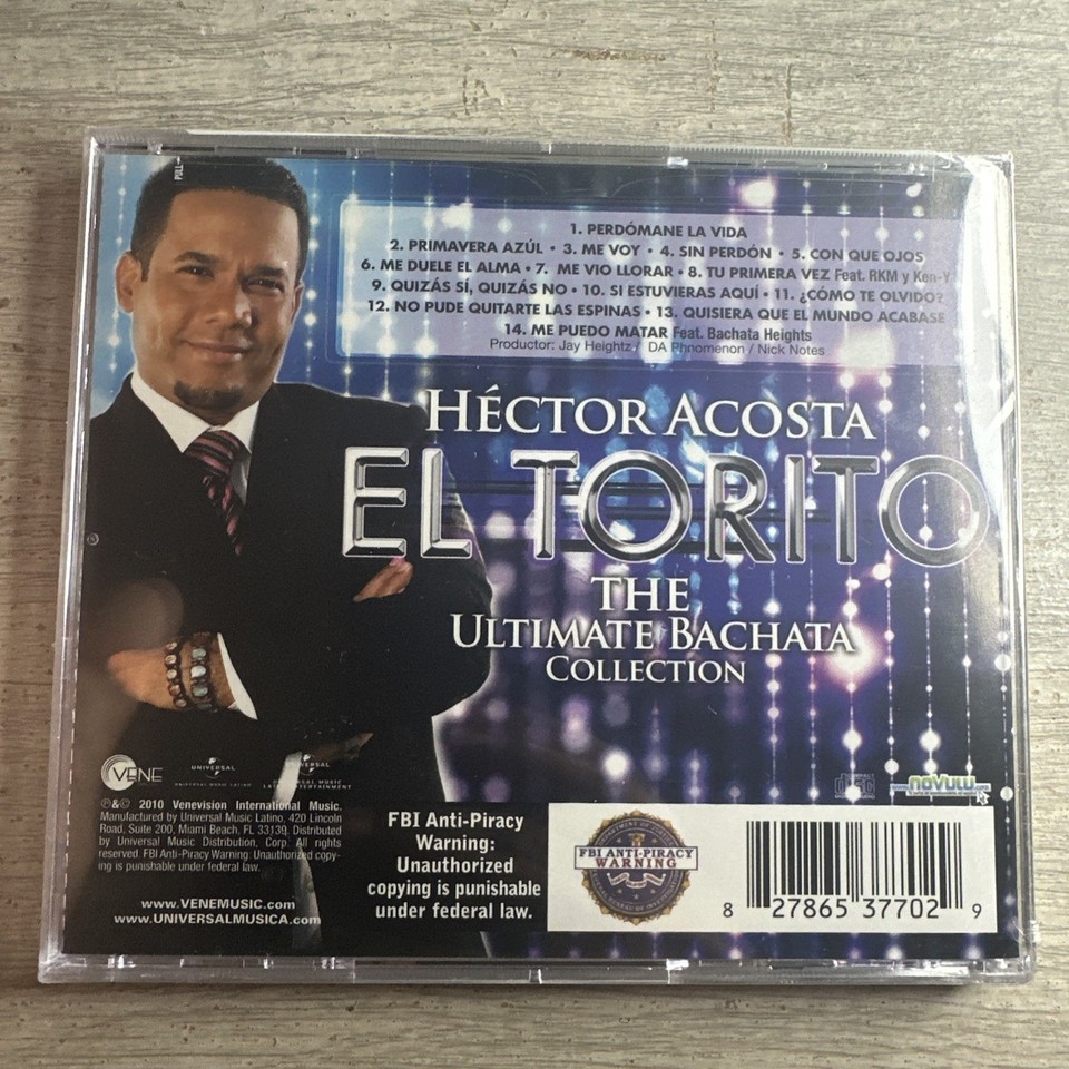 HECTOR EL TORITO ACOSTA - Ultimate Bachata Collection - CD - | eBay