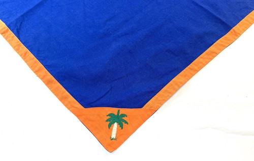 1950s Boy Scouts of Cuba, Central America Neckerchief w/ Palm Tree ...