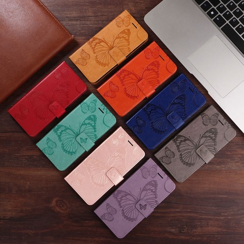 Butterfly Leather Wallet Phone Case for Motorola G73 G62 E13 S30 Pro ...