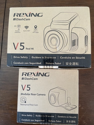 Rexing V5 Premium 4K Modular Dash Cam for sale online | eBay