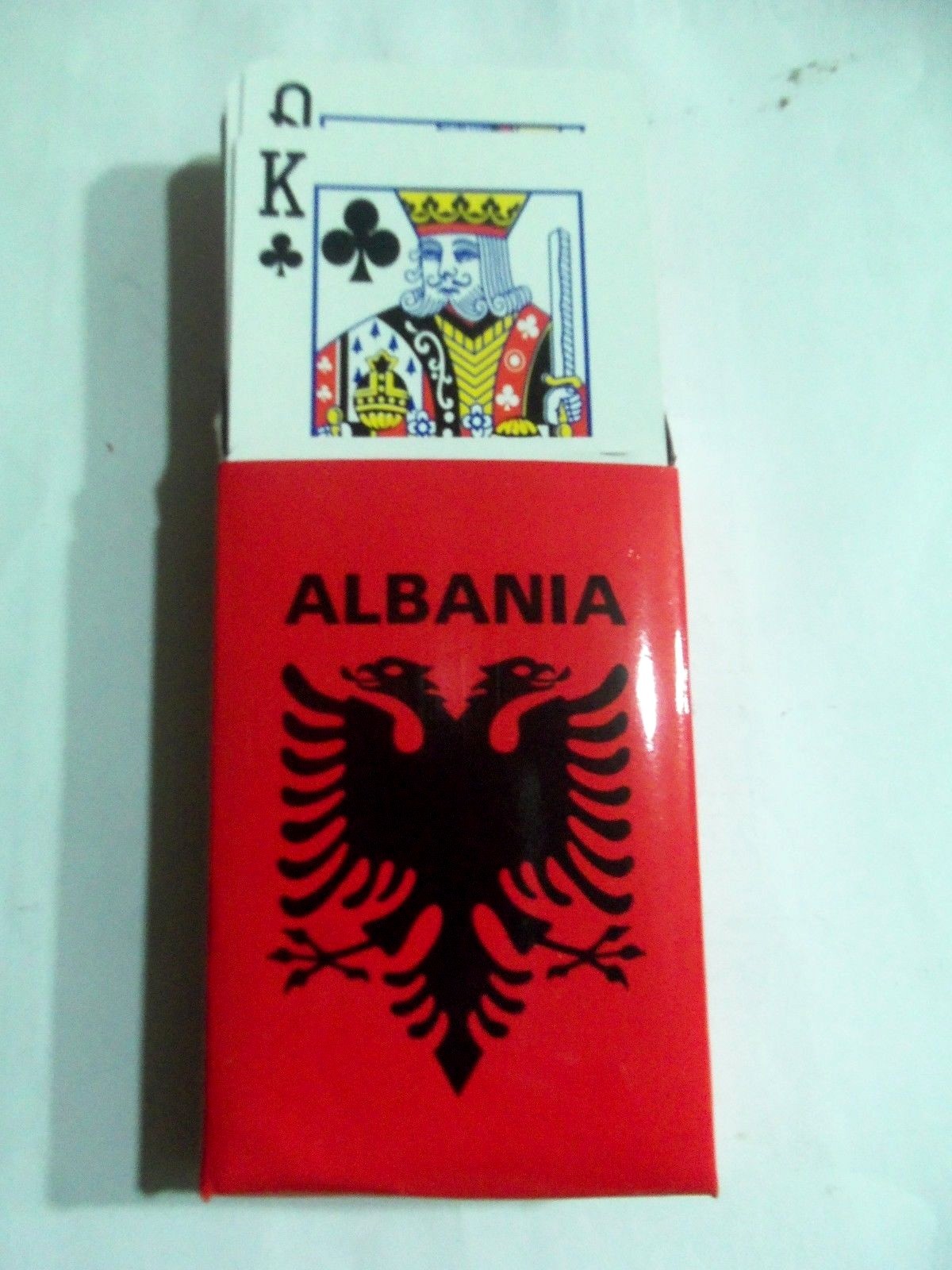 Albania Albanian Flag Deck of Playing Poker Cards-ALBANIAN SOUVENIR ...