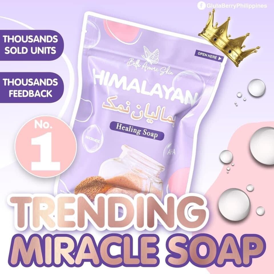 (3bars) Himalayan Salt Soap By Bella Amore | eBay