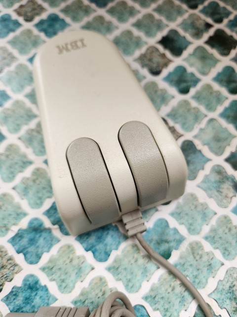 Vintage IBM 2 Button Mouse Model 6450350 Ps/2 90x6778 for sale online ...