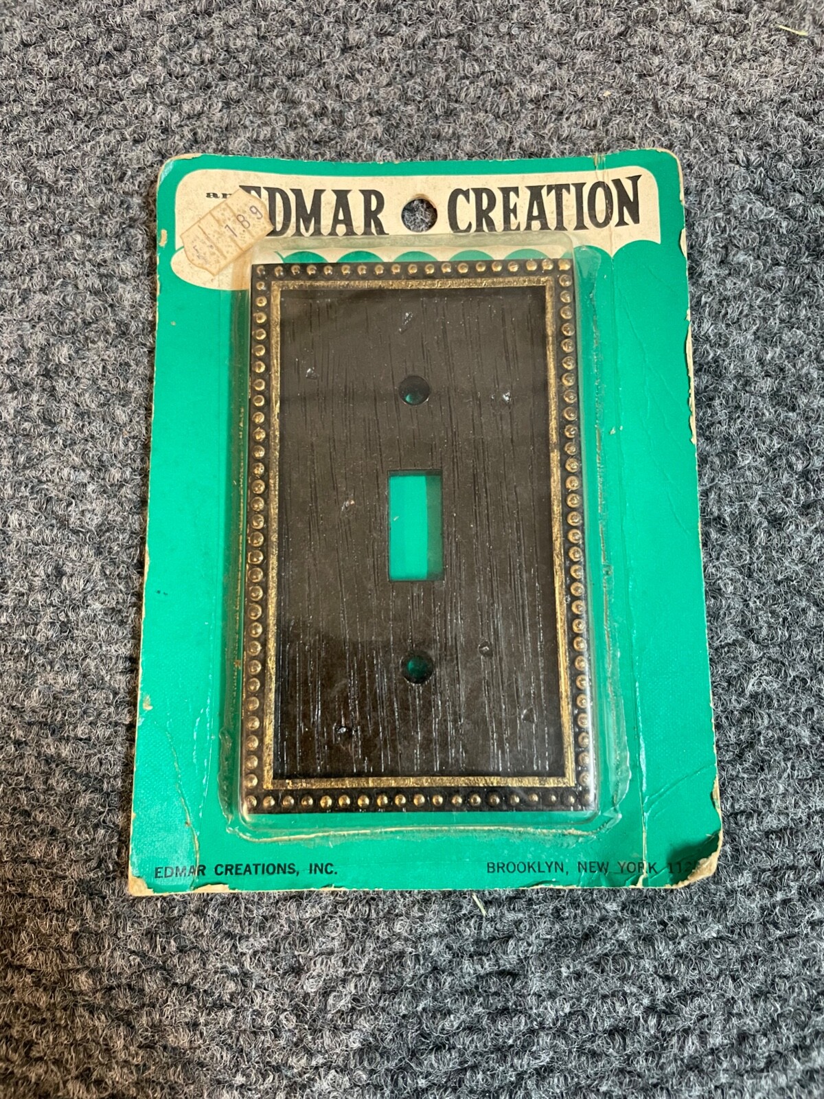 Vintage Edmar Creation Light Switch Cover Plates | eBay