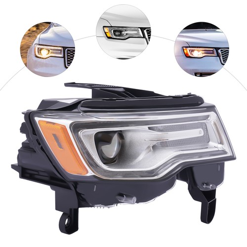 Right Passenger Side Headlight For 2016-2021 Jeep Grand Cherokee Non ...