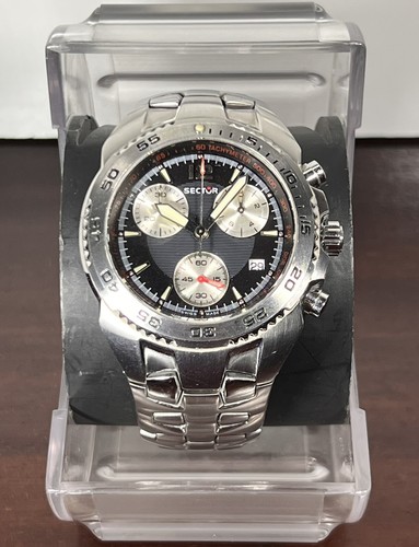 SECTOR 300 Swiss Men’s Chronograph Bracelet Quartz Watch 3253943025 ...