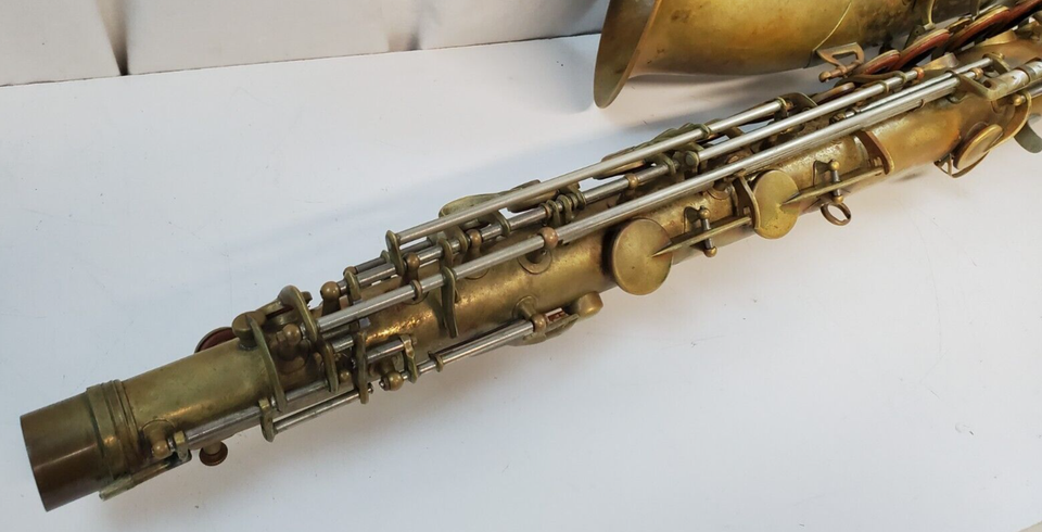 H. N. WHITE KING SUPER 20 PRO TENOR SAXOPHONE STERLING SILVER NECK FULL ...