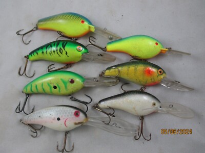 Various Deep-Diving Crankbaits for Bass (Mann's, Bomber etc.) fishing ...