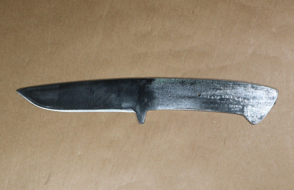 Vintage Knife Blank, Fixed Blade Knife Has Never Been Handled | eBay